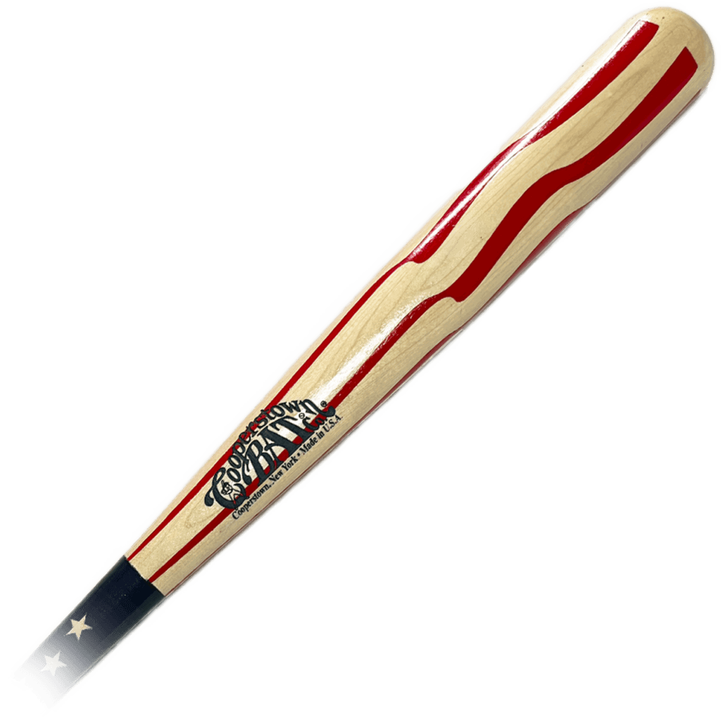 Amercian Flag Baseball Bat - Cooperstown Bat