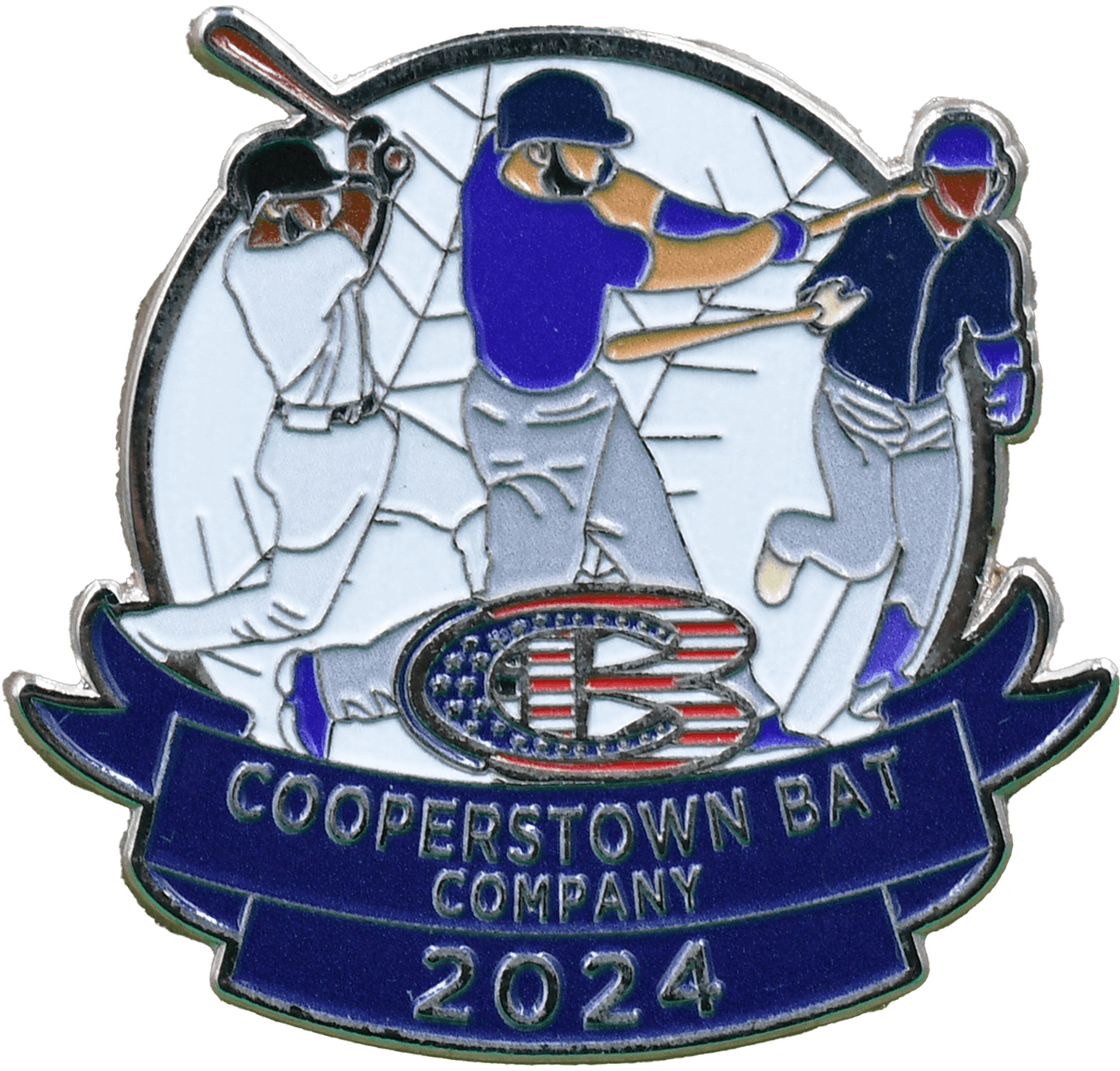 Cooperstown Bat 2024 CBC Swings Pin - Cooperstown Bat