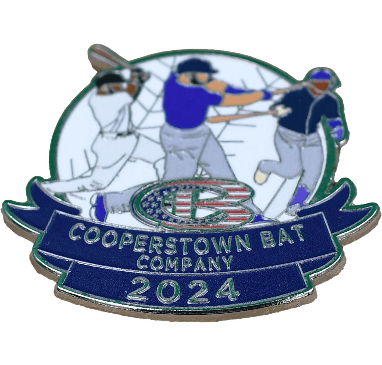 Cooperstown Bat 2024 CBC Swings Pin - Cooperstown Bat
