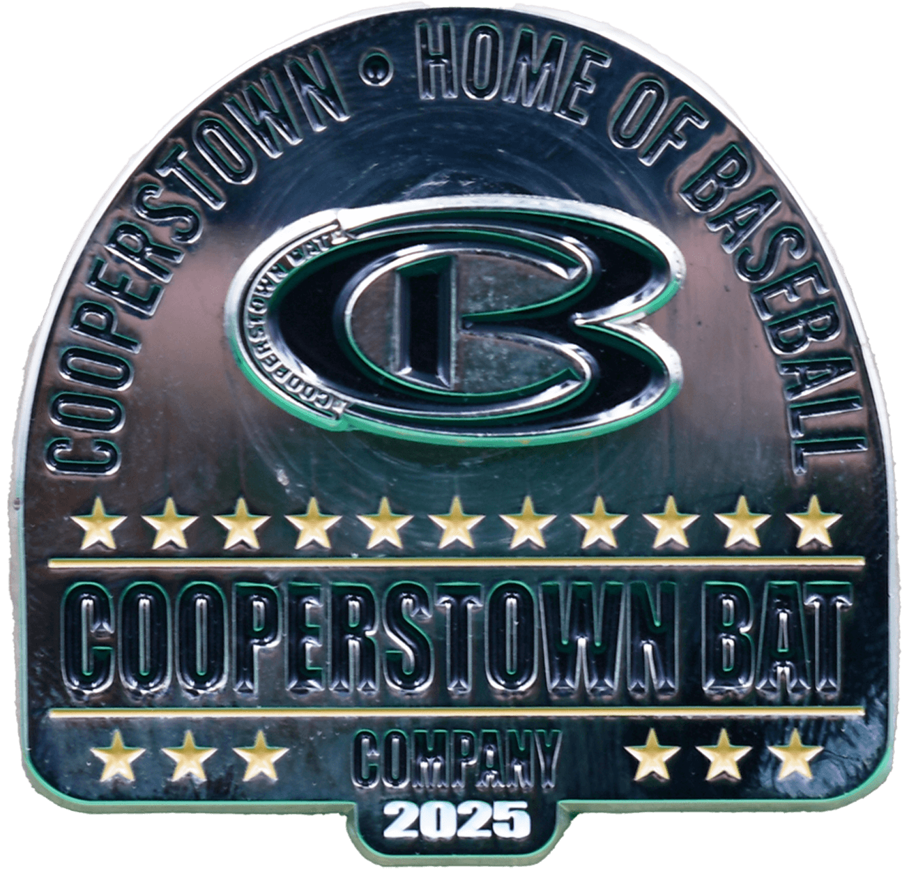 Cooperstown Bat 2025 CBC Spin Logo Pin - Cooperstown Bat