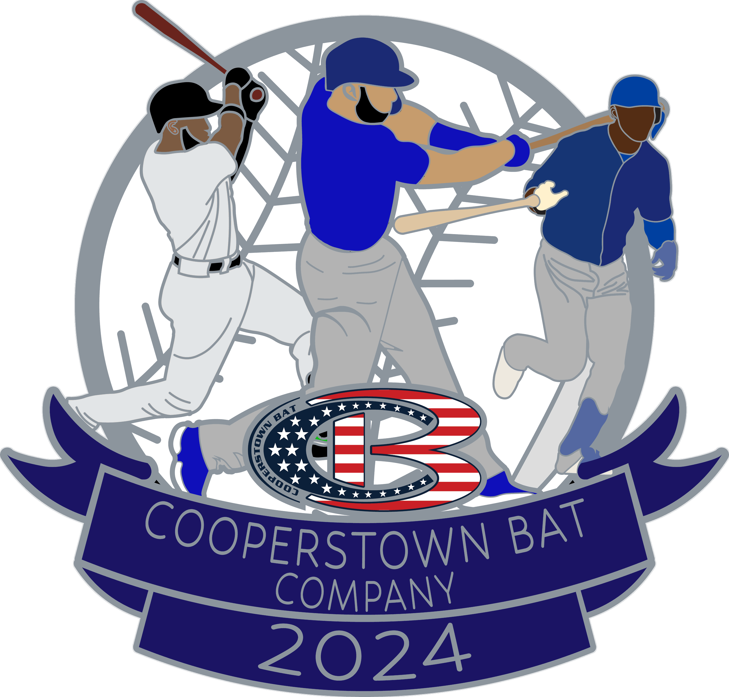 Cooperstown Bat 2024 CBC Swings Pin - Cooperstown Bat